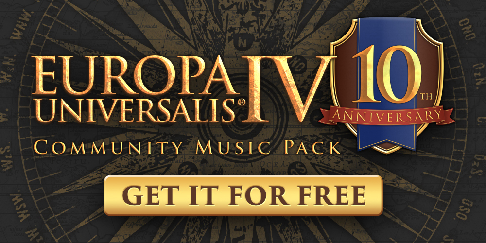 EUIV: Free 10th Anniversary Community Music Pack | Paradox Interactive Forums